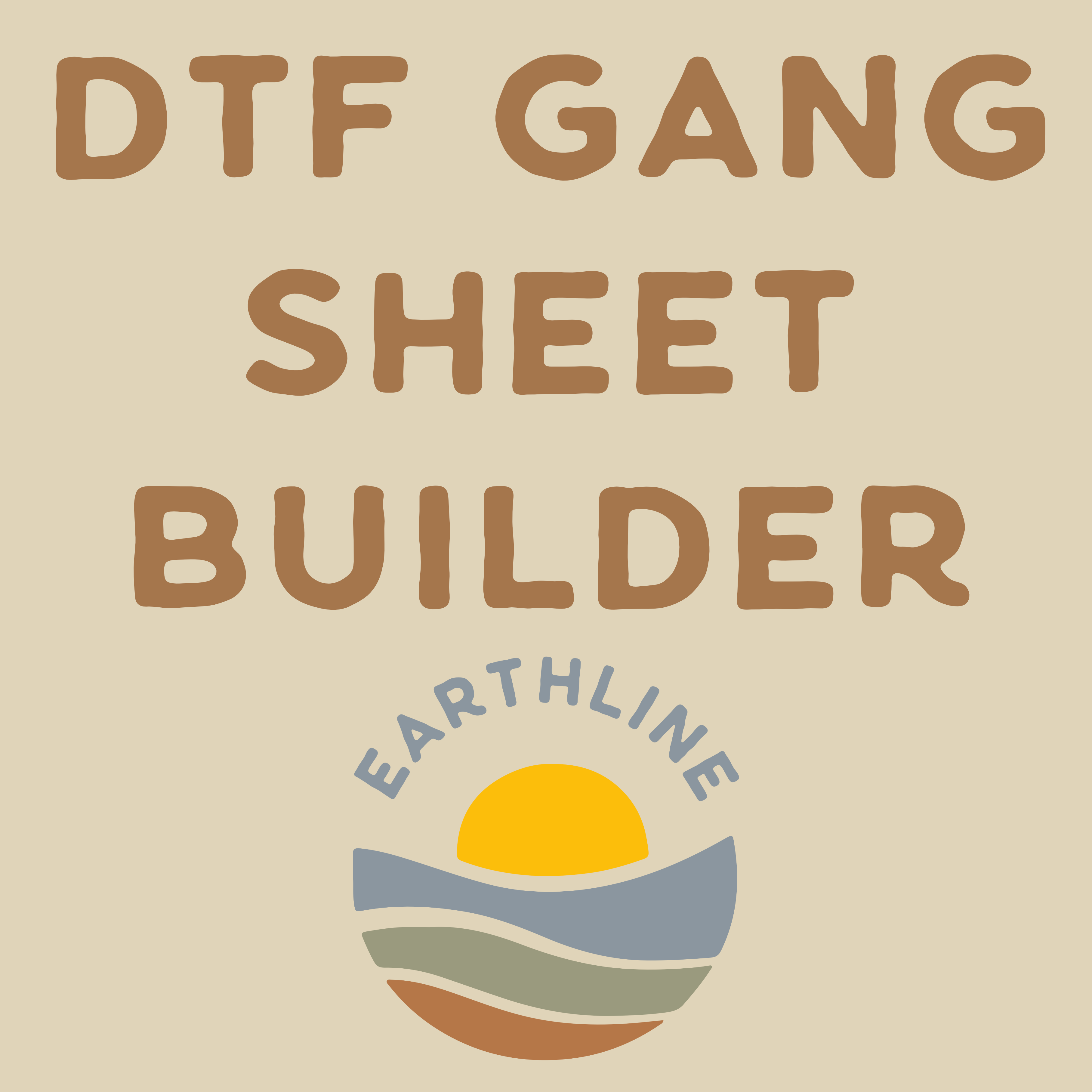 Custom Gang Sheet Builder 2.0 – Earthline Customs