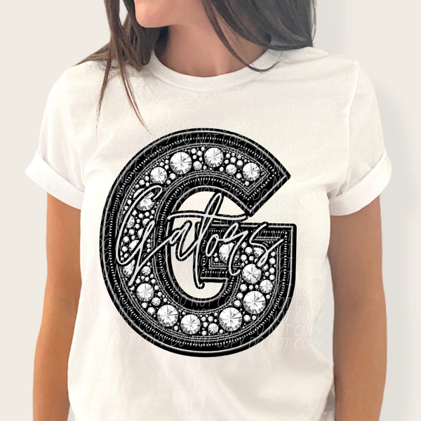 Rhinestone Gators – Earthline Customs