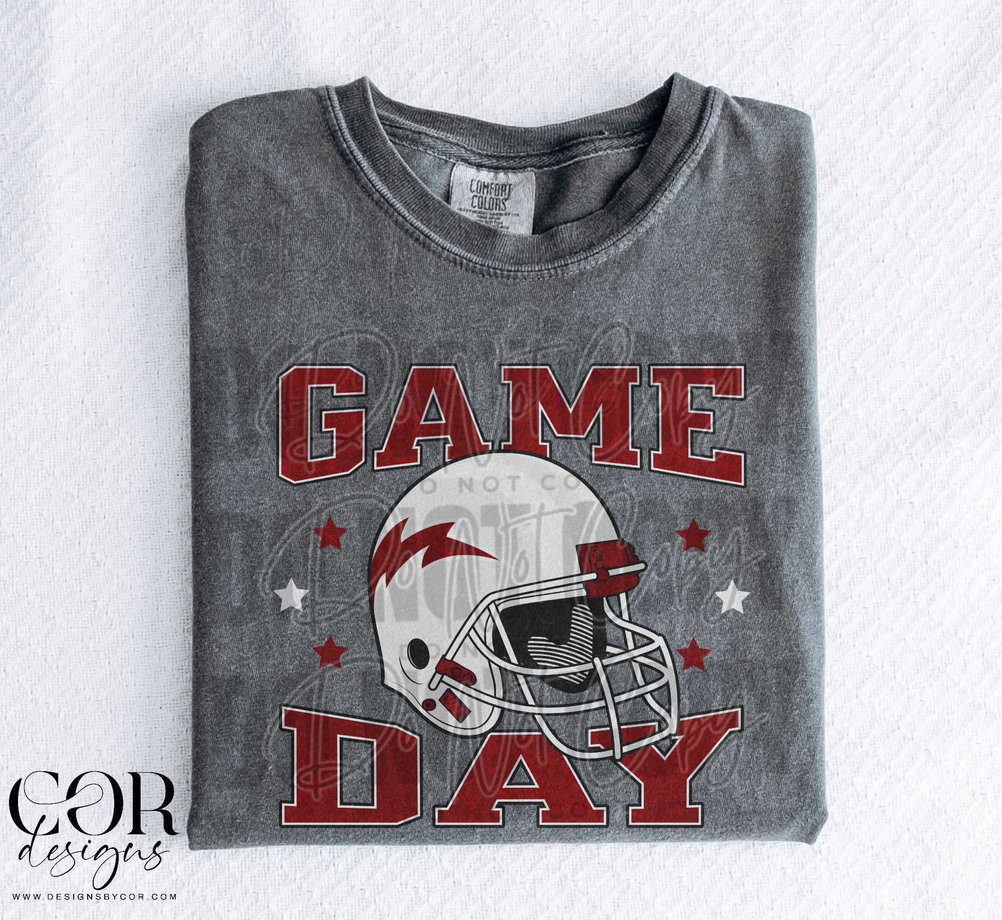 Game Day Red And White Helmet – Earthline Customs