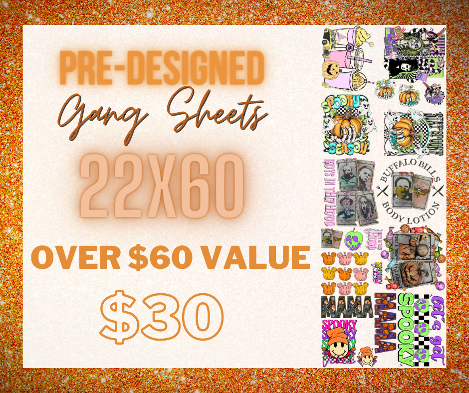 Pre Designed Gang Sheets – Earthline Customs