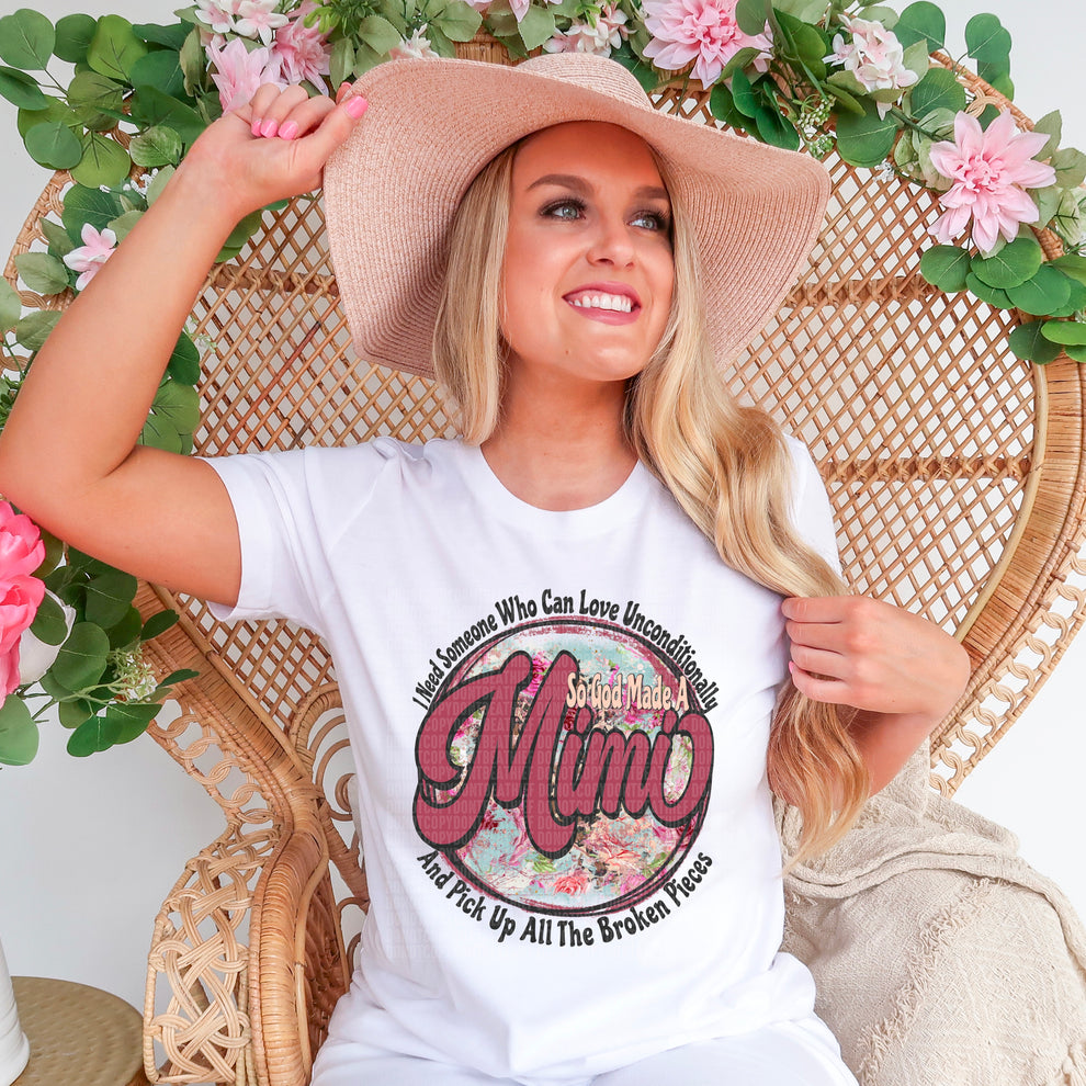 Copy of So GOD Made A Mimi - DTF Print – Earthline Customs