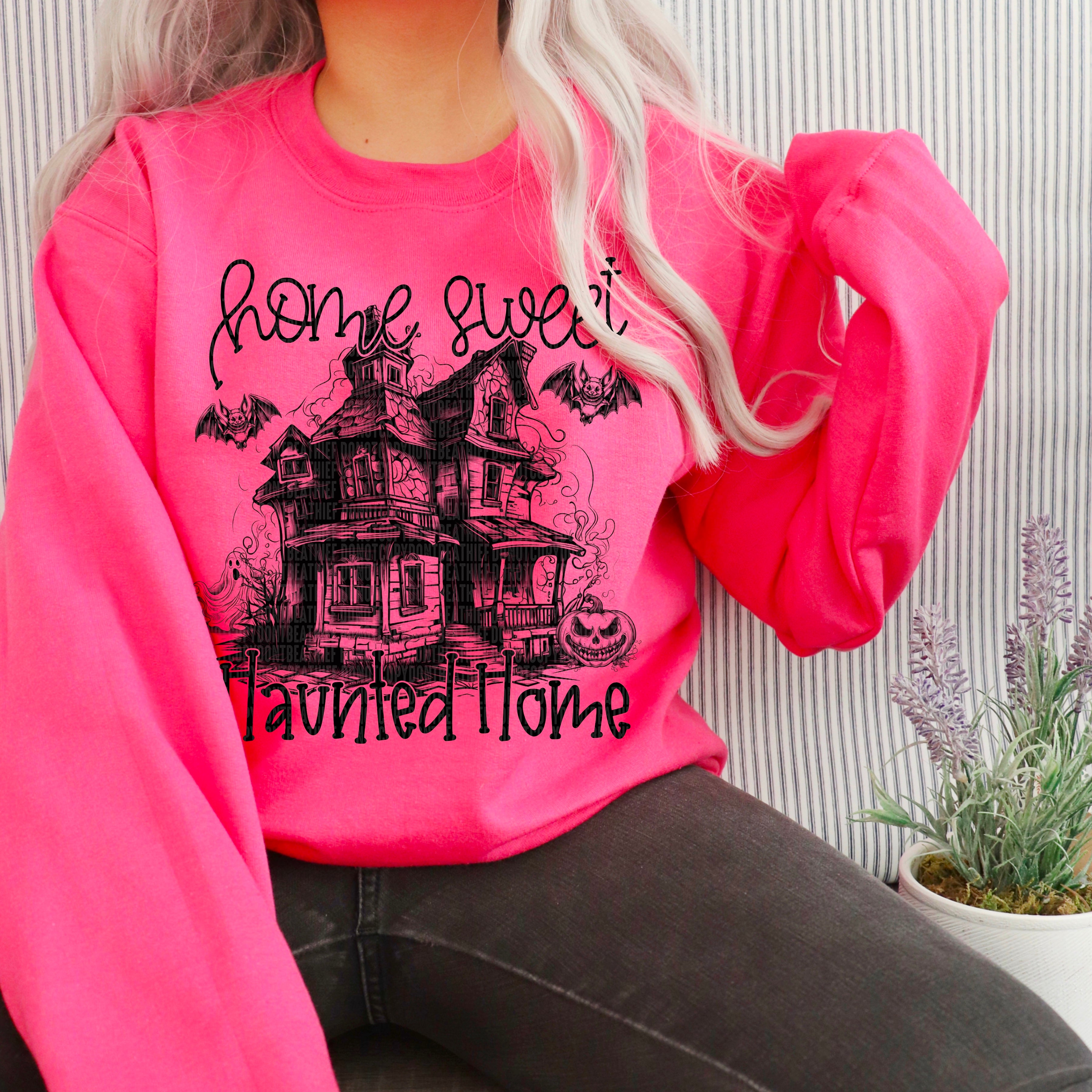 Home Sweet Haunted Home - DTF Transfer – Earthline Customs