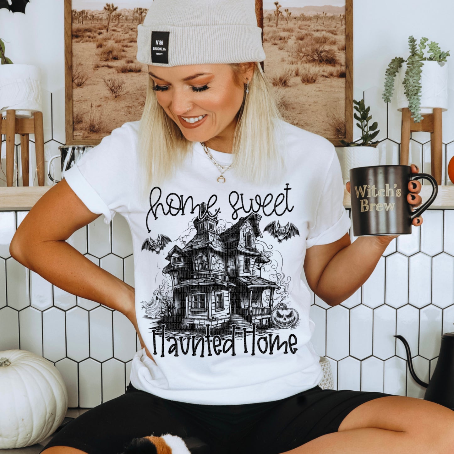 Home Sweet Haunted Home - DTF Transfer – Earthline Customs
