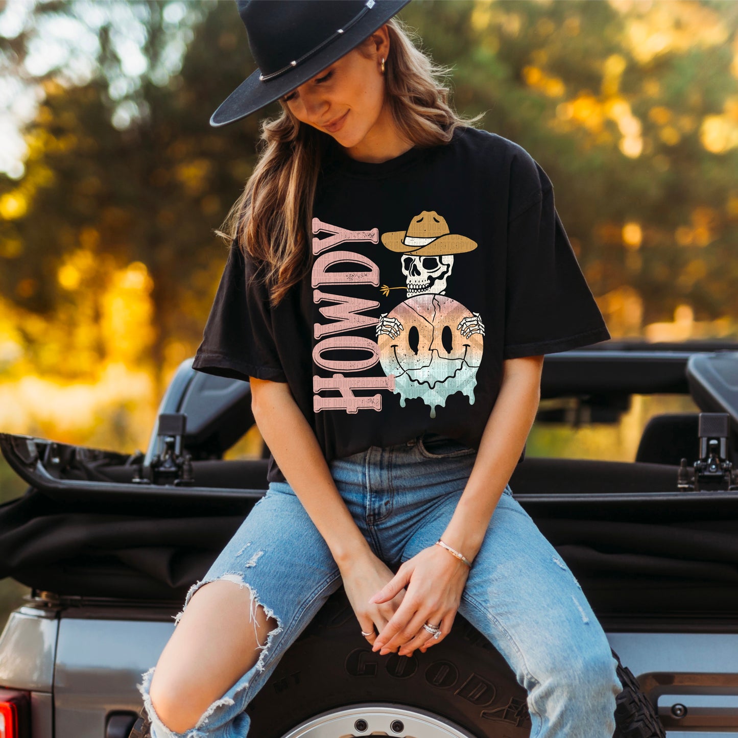 Howdy Smile - DTF Transfer – Earthline Customs