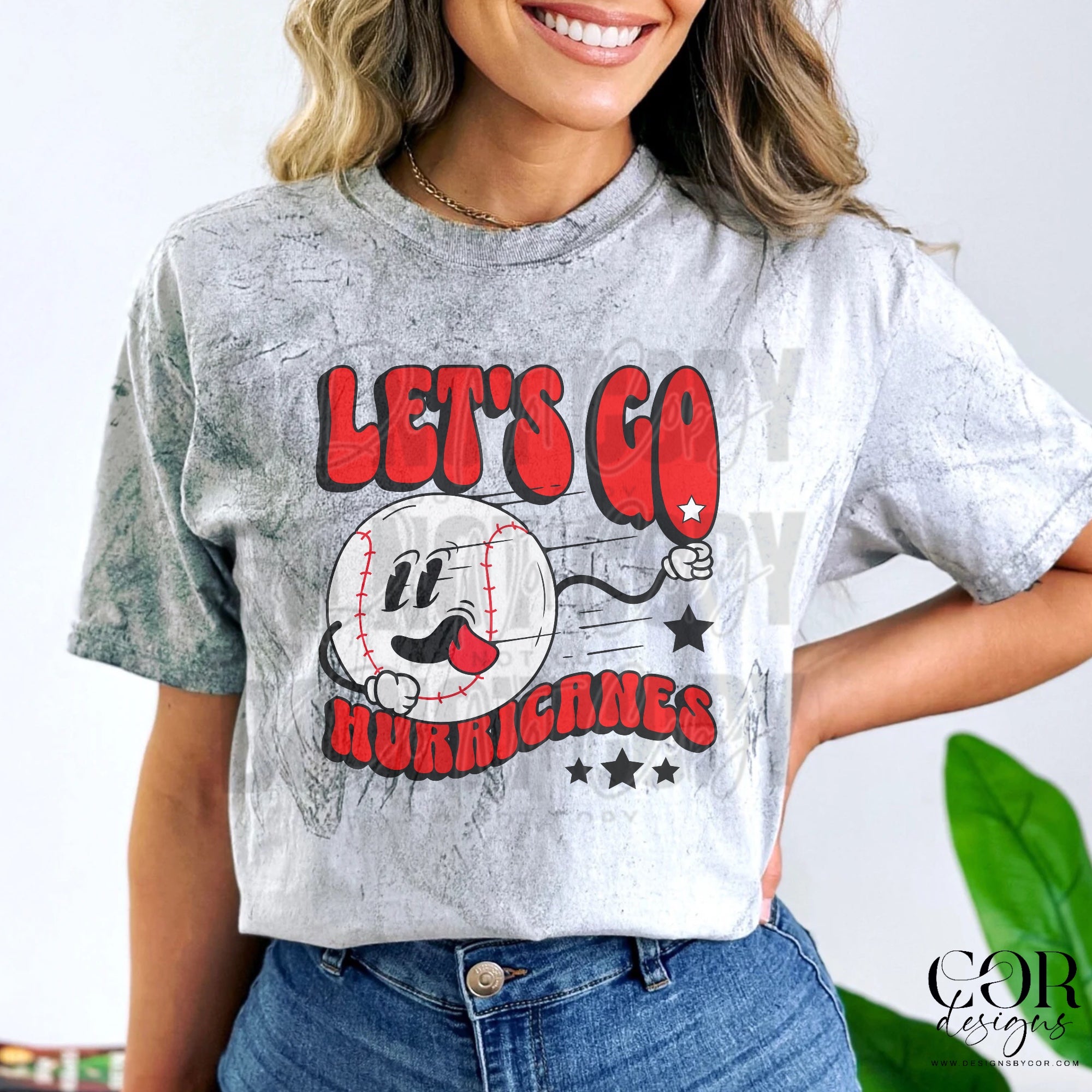 Let's Go Hurricanes (Baseball) – Earthline Customs