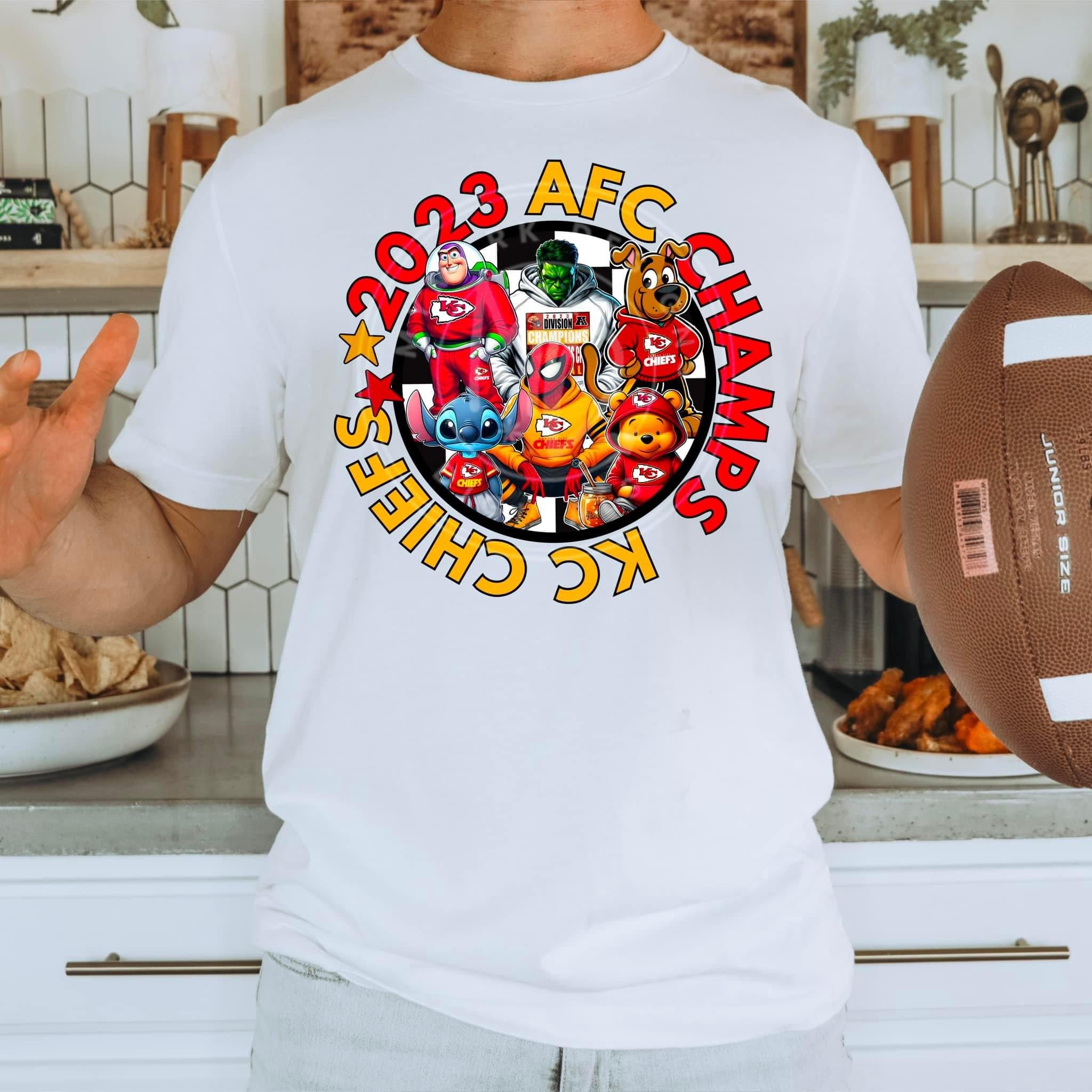 2023 AFC Champs KC Chiefs Avatars – Earthline Customs