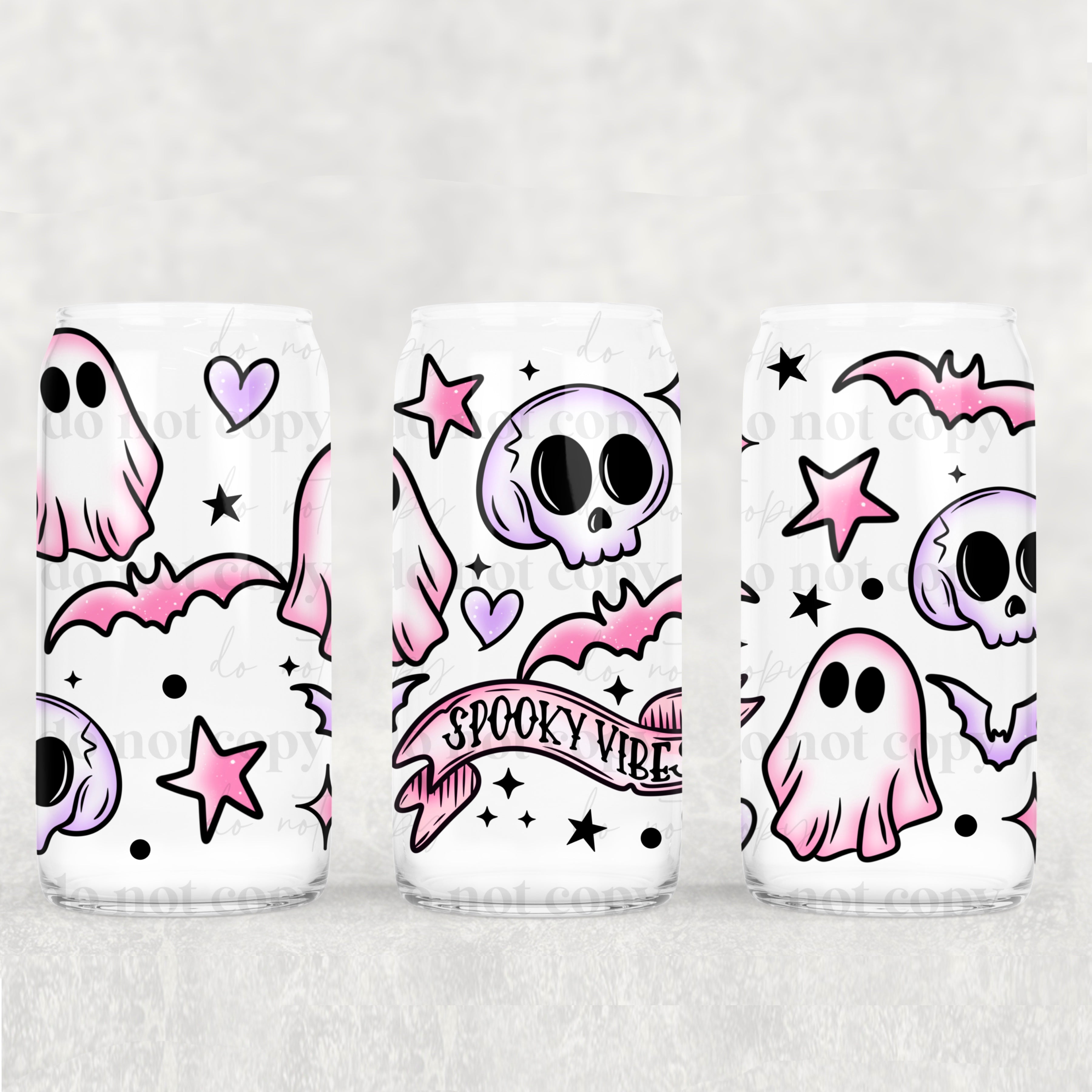Spooky Vibes- UV Libby Wrap – Earthline Customs