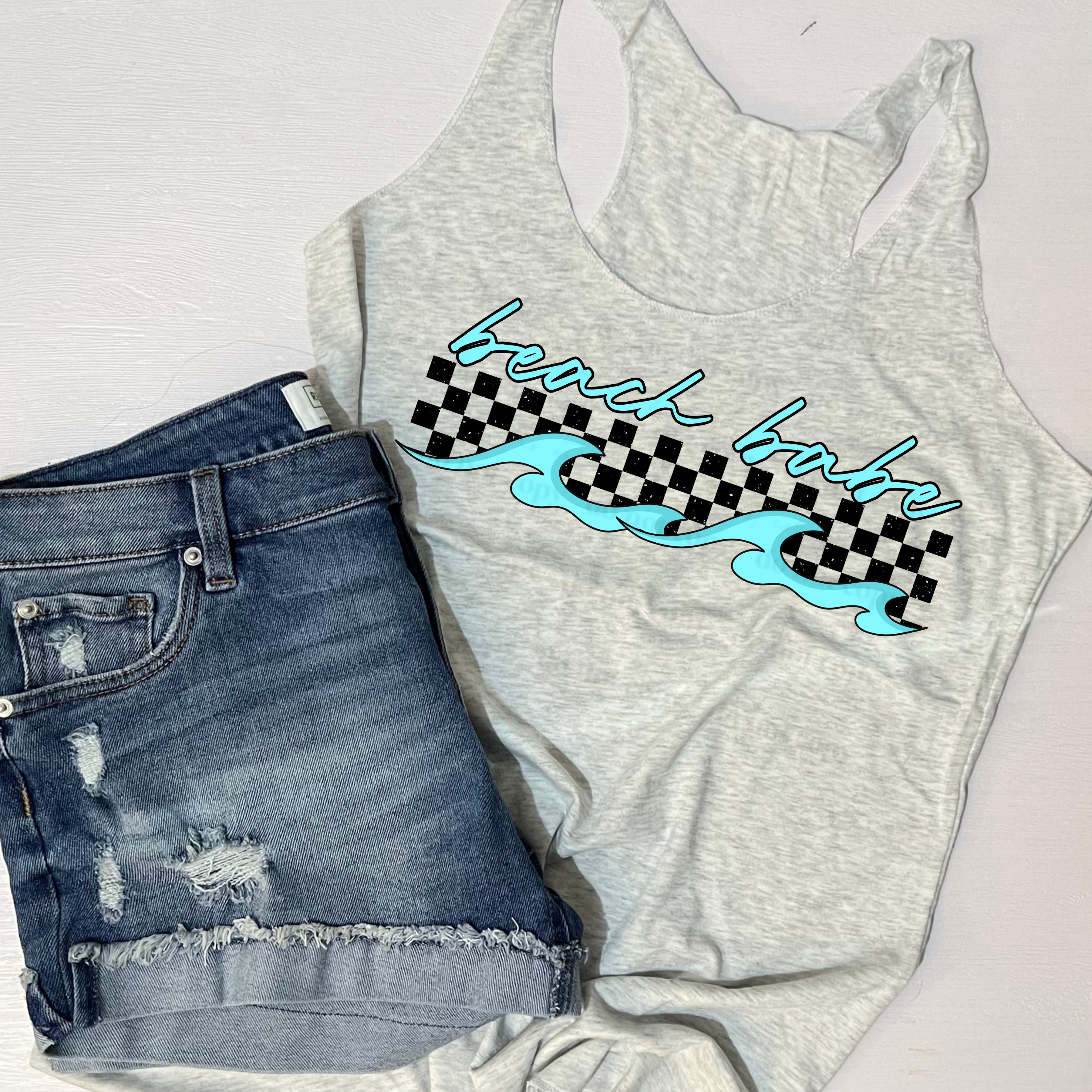 BEACH BABE-CHECKER WAVE – Earthline Customs