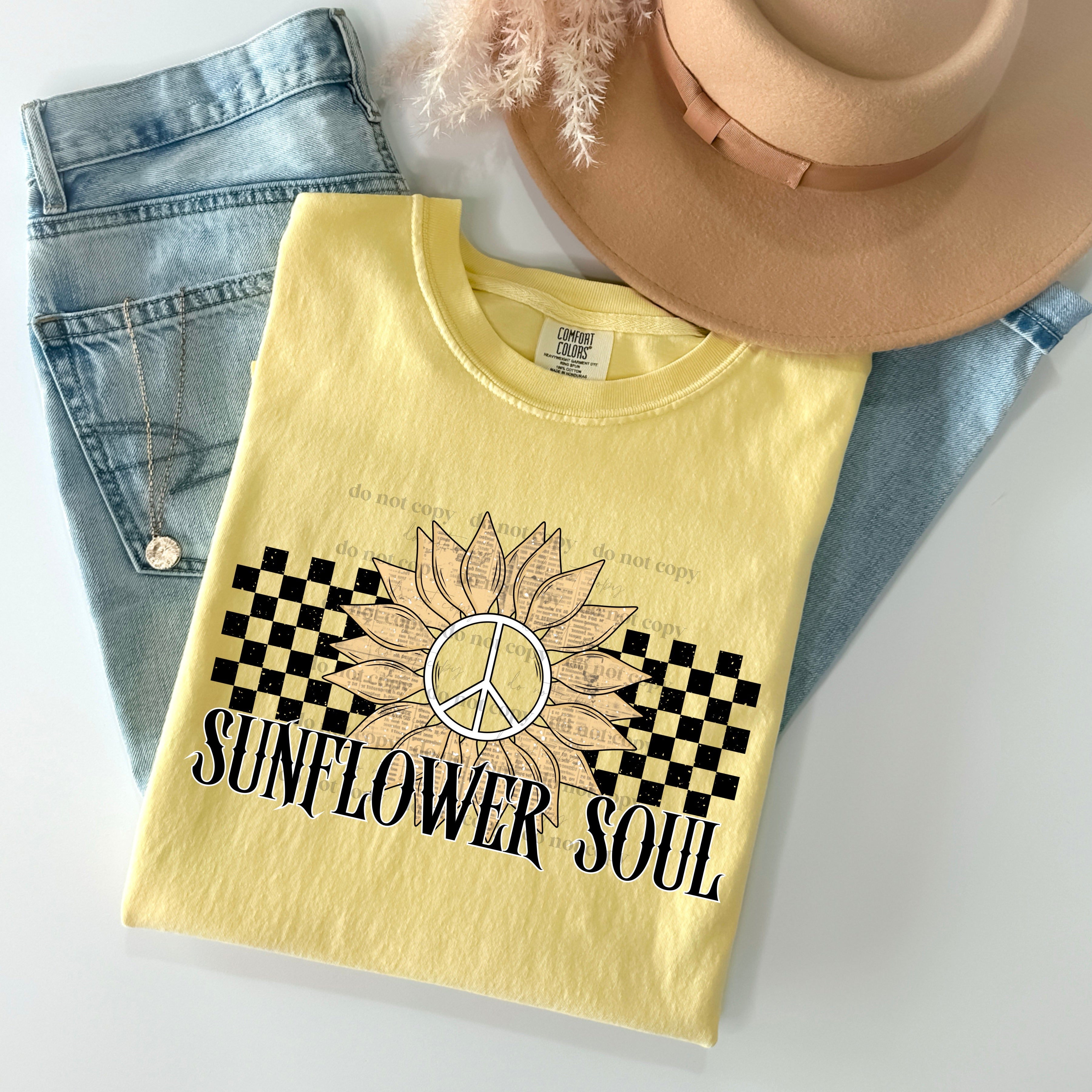 SUNFLOWER SOUL-CHECKERED – Earthline Customs