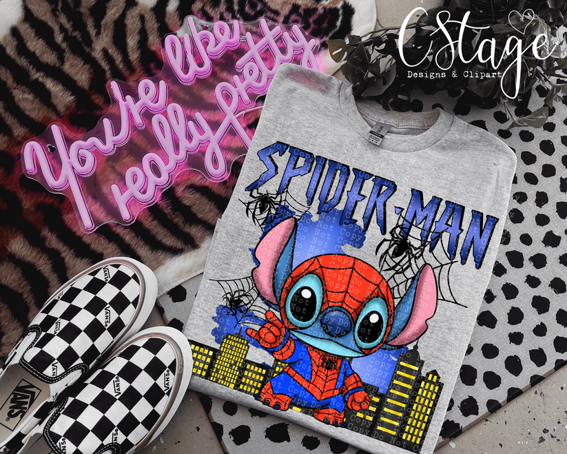 Spider Man Stitch – Earthline Customs