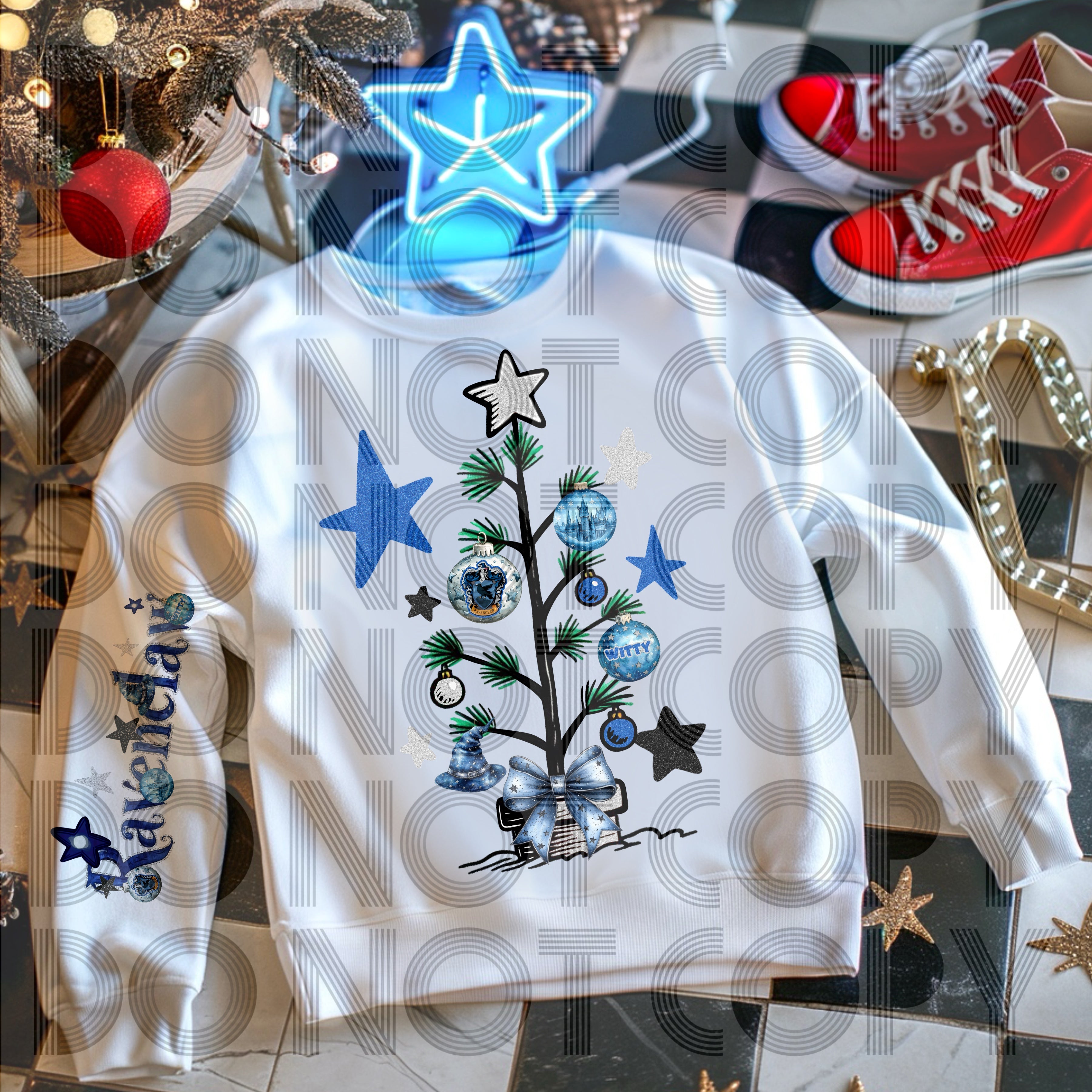 Ravenclaw Christmas Tree-Chest – Earthline Customs