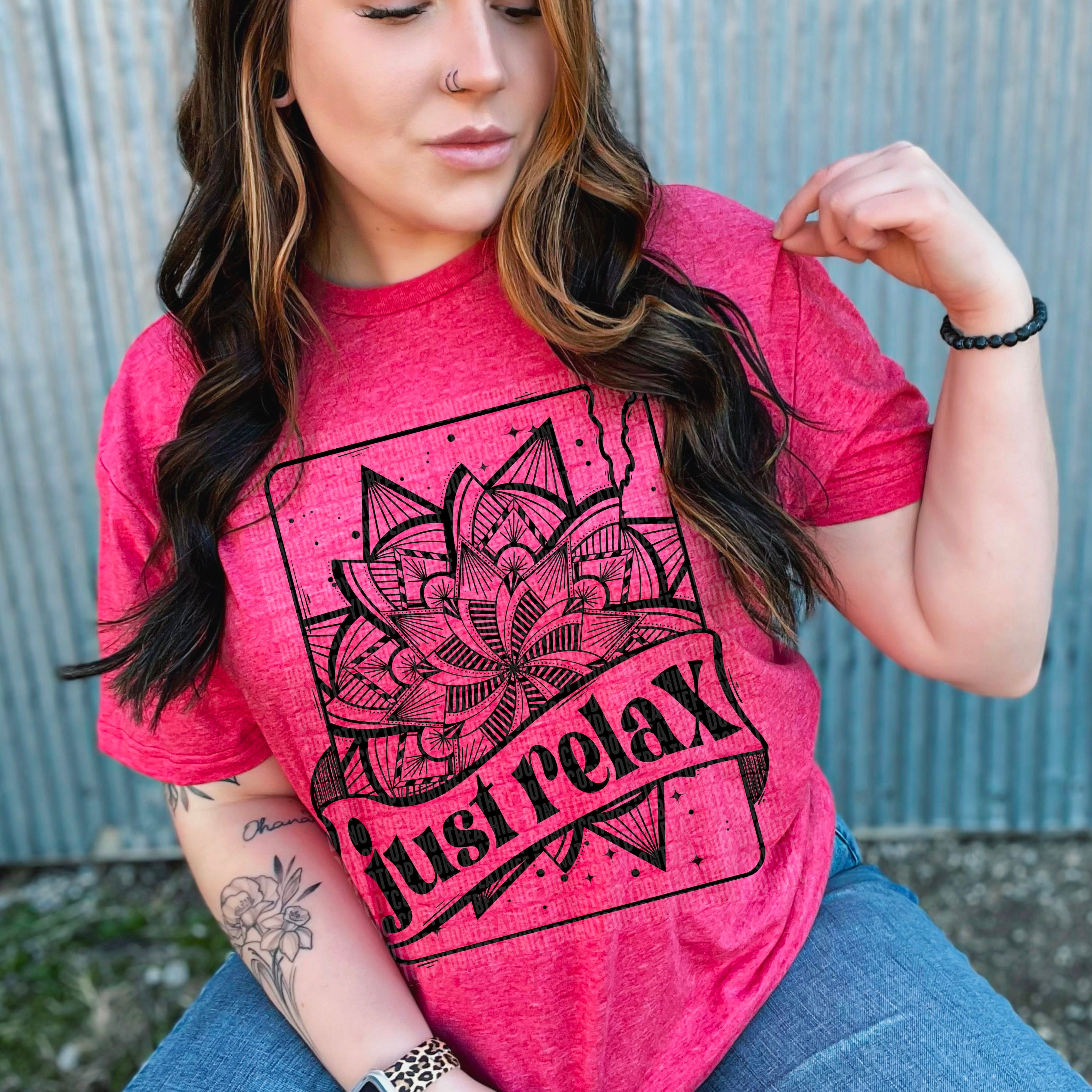 Just Relax – BLACK – Earthline Customs