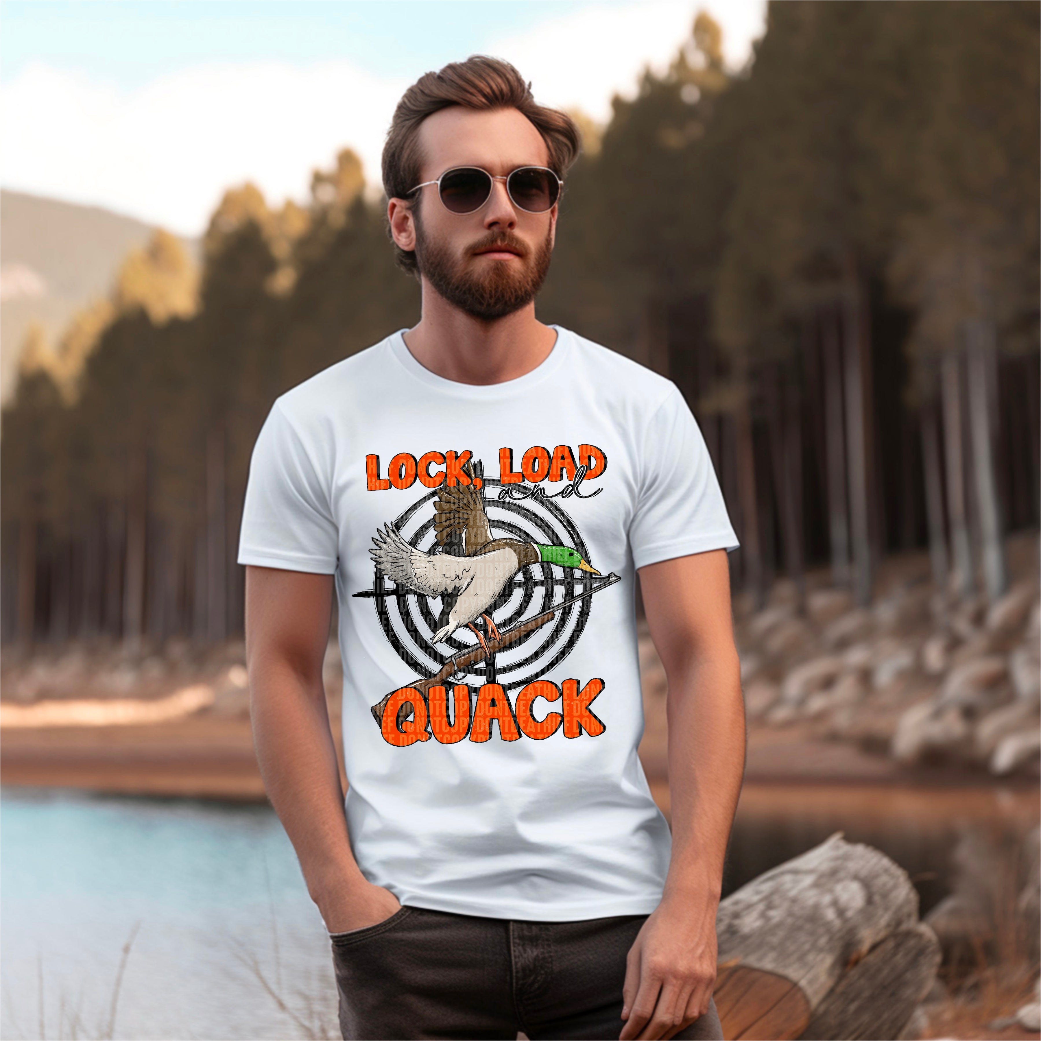 Lock Load Quack - DTF Transfer – Earthline Customs