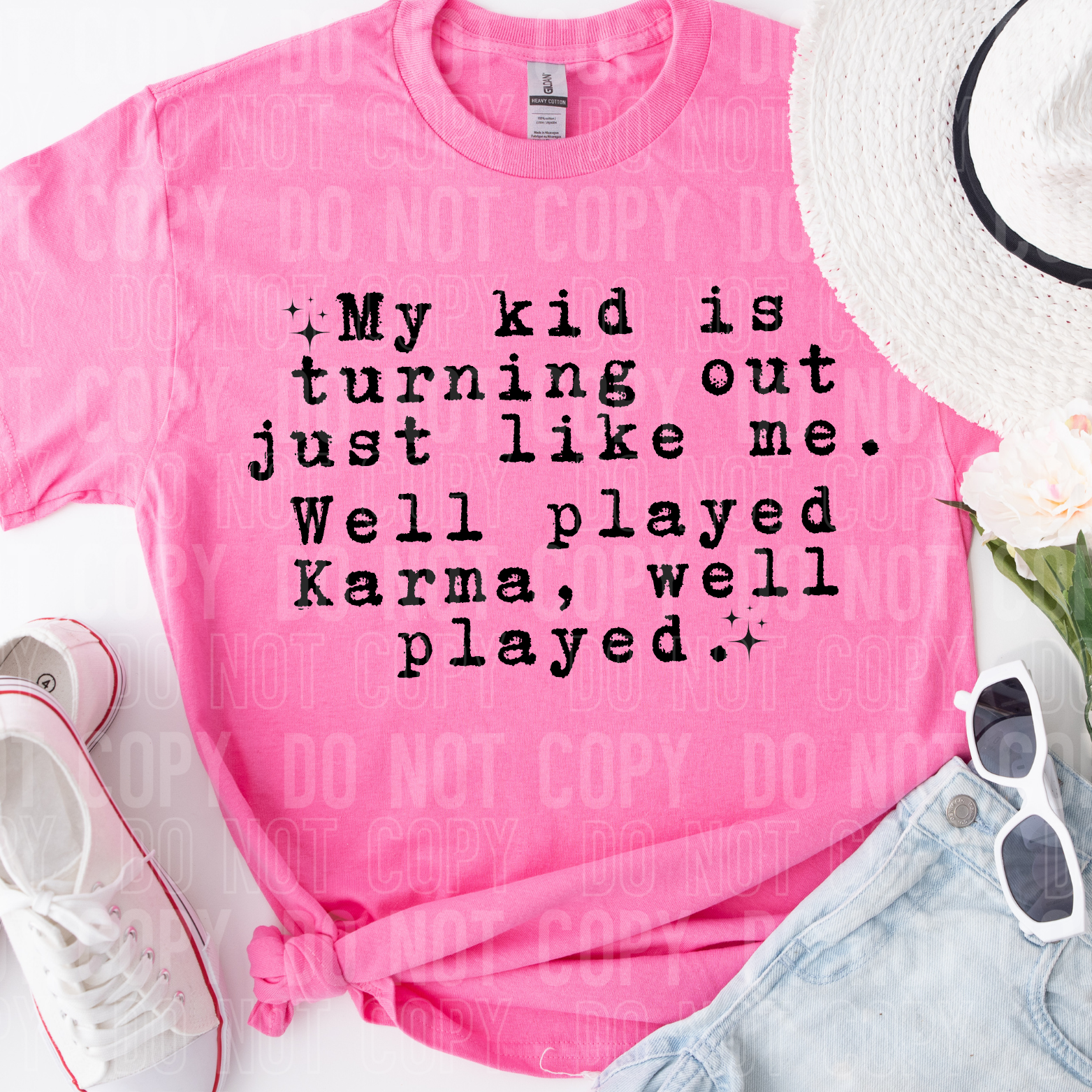 My kid is turning out just like me. Well played karma, well played ...