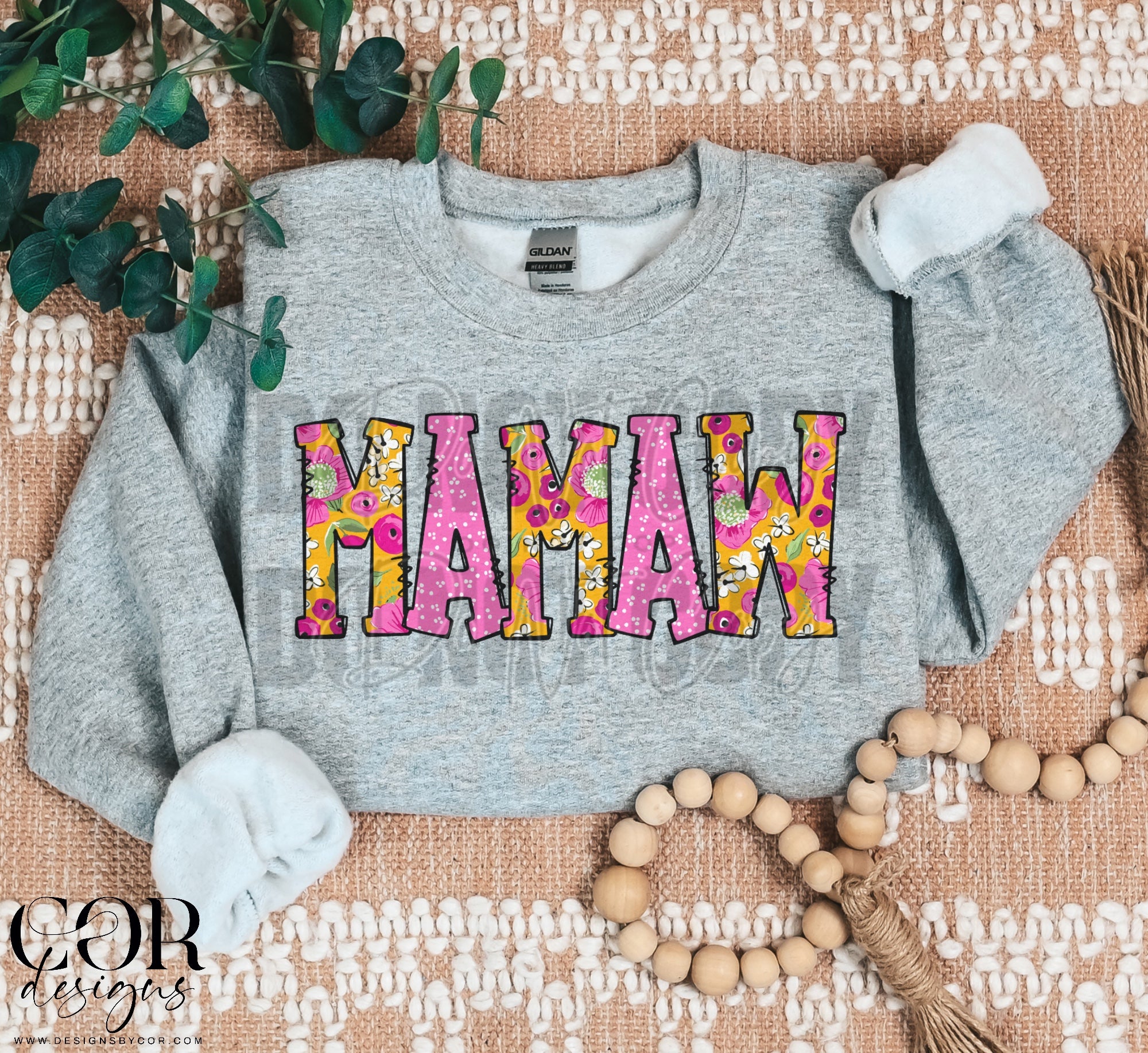 Mamaw (Pink Floral) – Earthline Customs