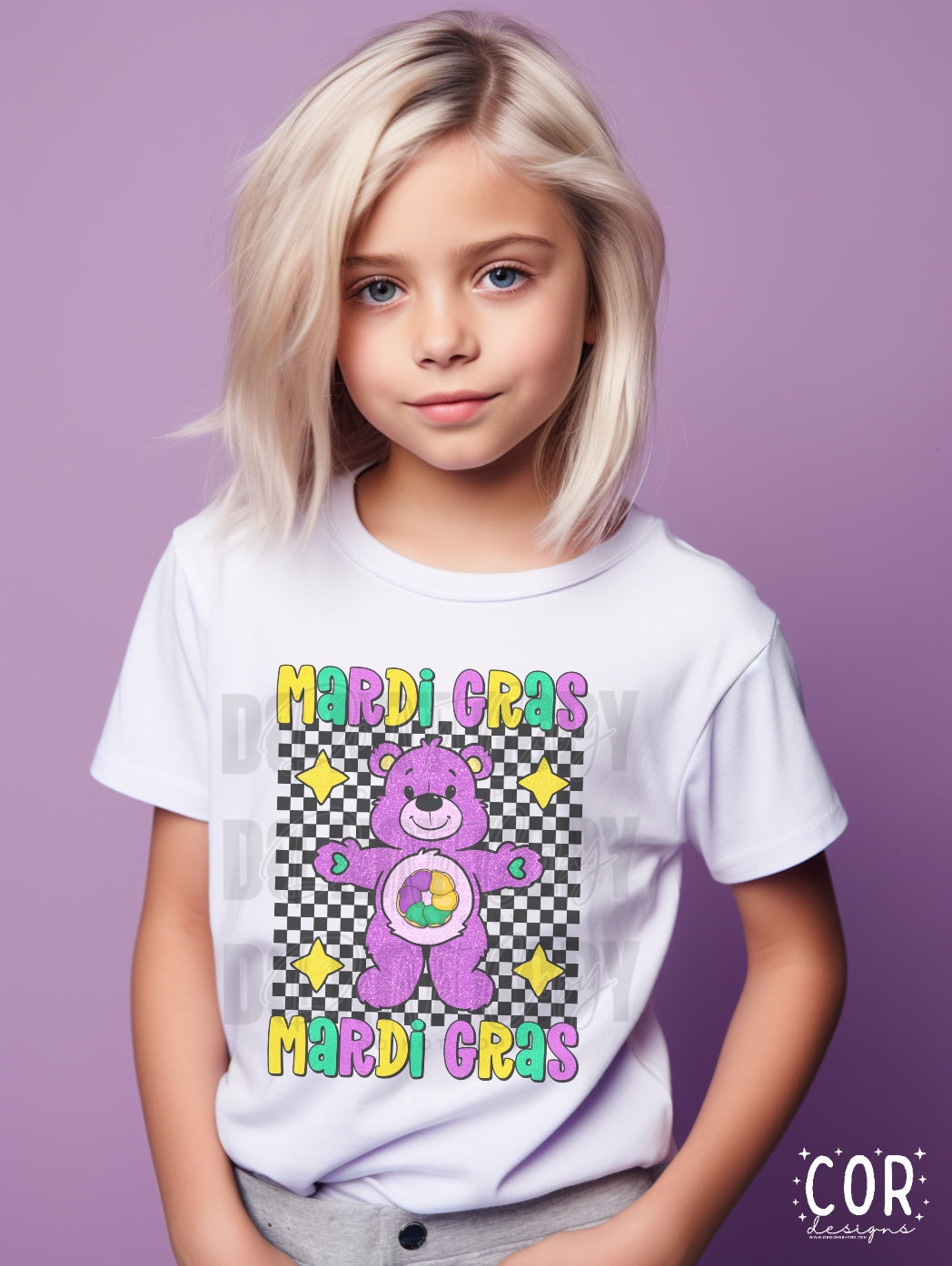 Mardi Gras Teddy Bear – Earthline Customs