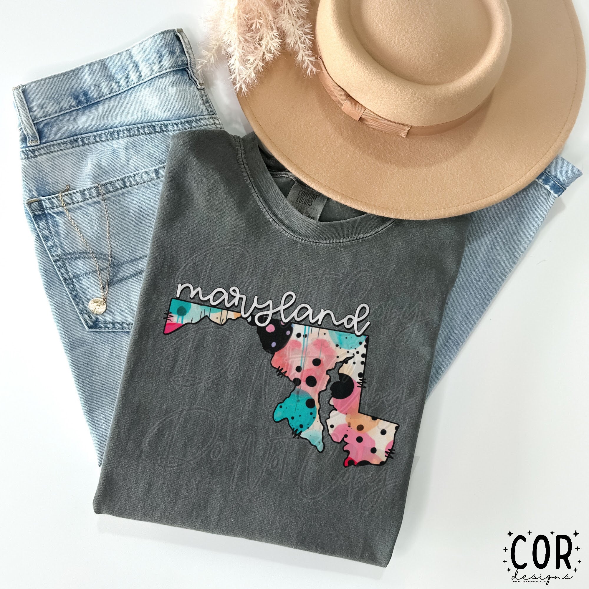 Maryland Polka Dot State – Earthline Customs