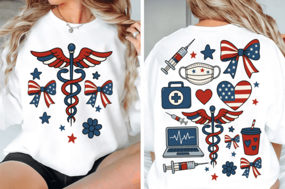Nurse 4th of July (Front) – Earthline Customs