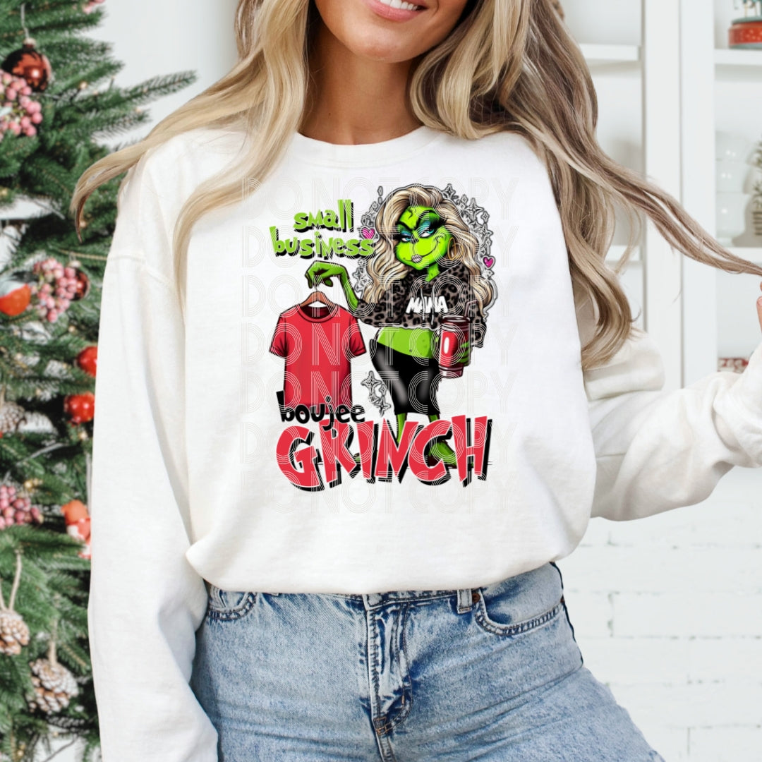 Small Business Boujee Grinch – Earthline Customs