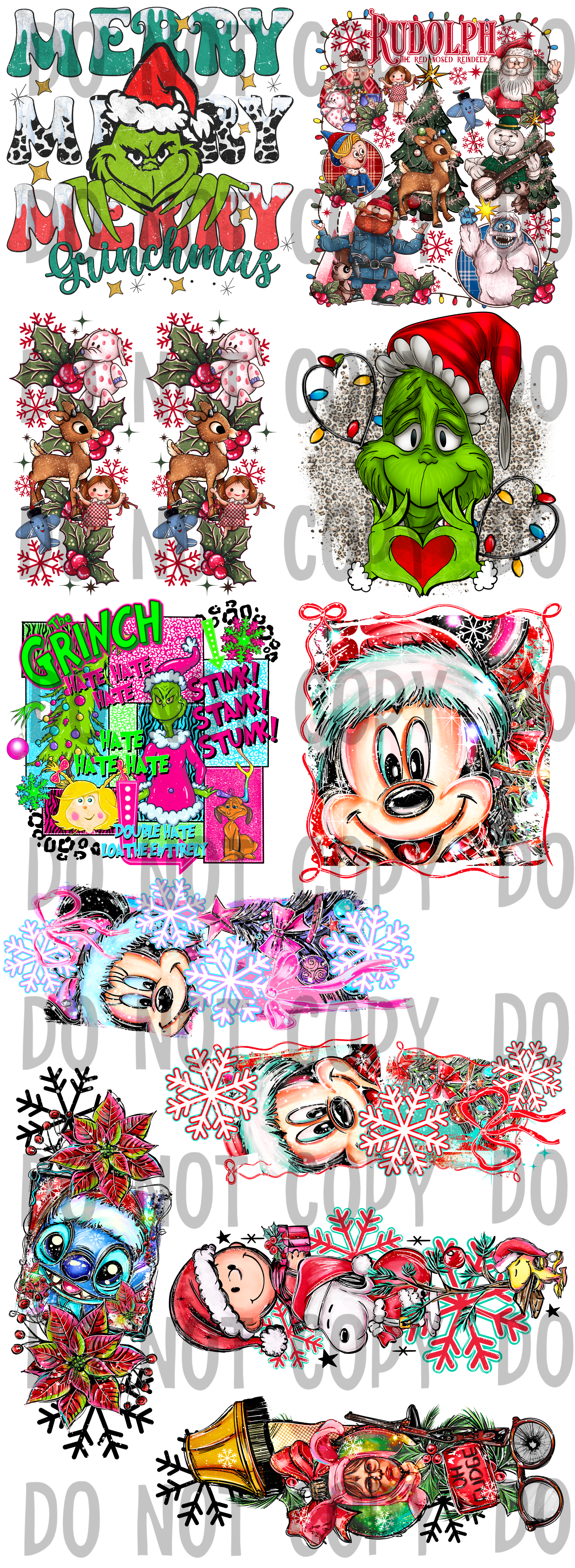 Christmas Premade Gang Sheet 17 – Earthline Customs