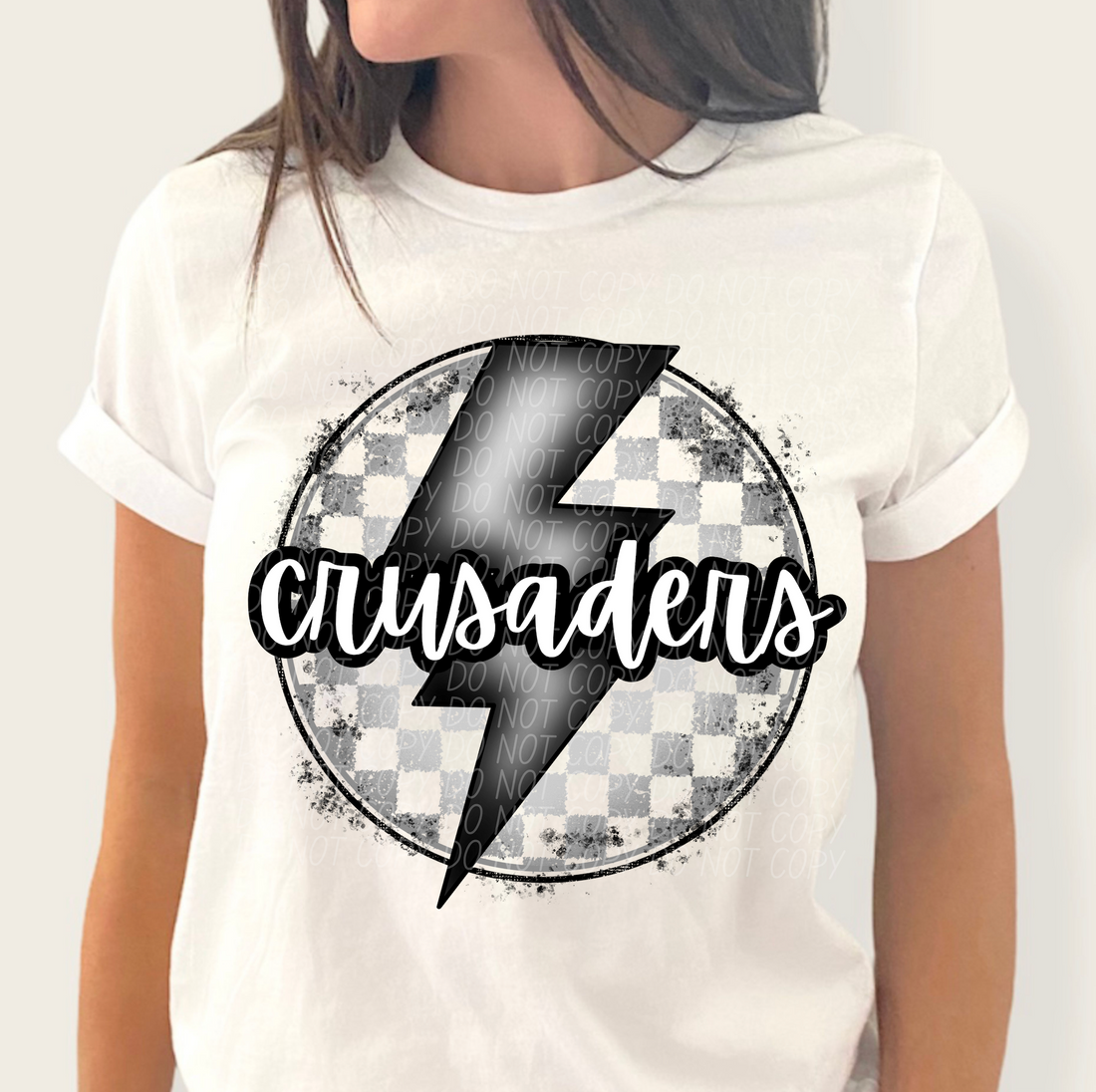 Crusaders Checkered Bolt – Earthline Customs