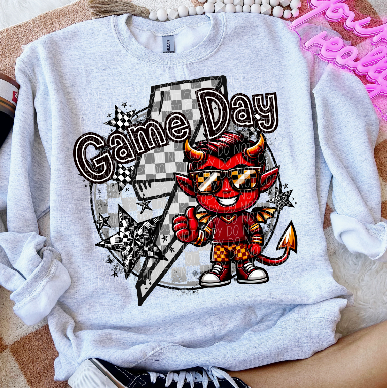 Game Day Devils (Checkered) – Earthline Customs
