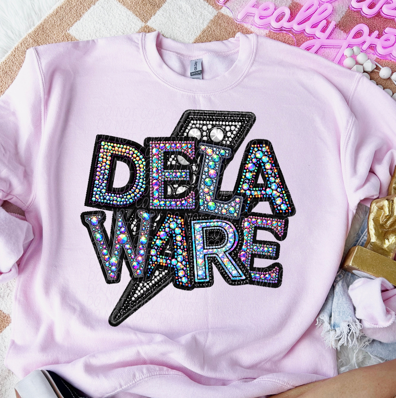 Delaware (rhinestones) – Earthline Customs