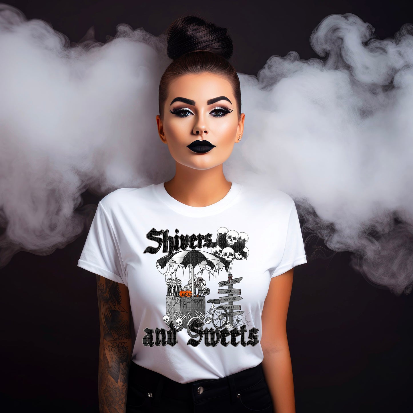 Shivers and Sweets FRONT - DTF Transfer – Earthline Customs