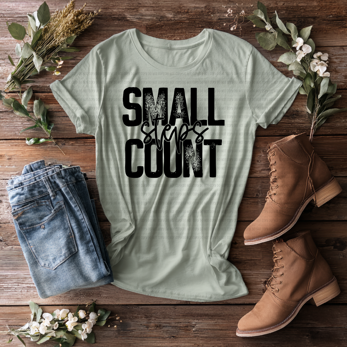 SMALL STEPS COUNT – Earthline Customs