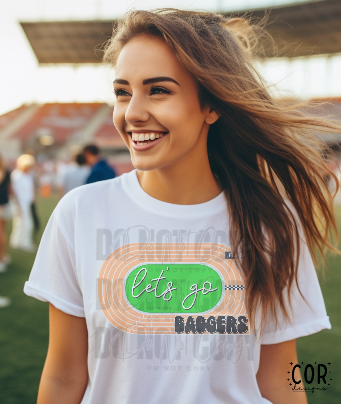 Lets Go Badgers Track – Earthline Customs