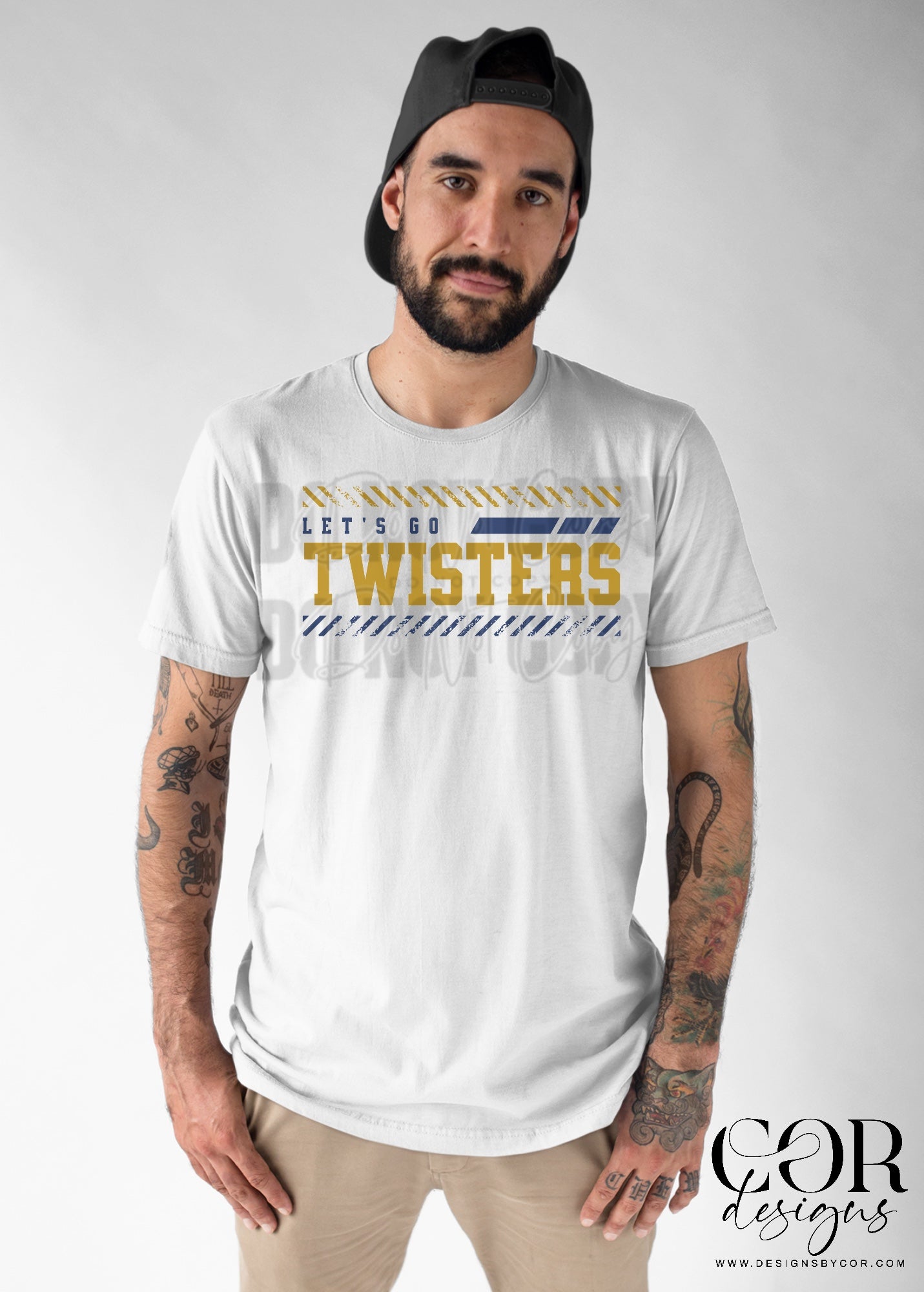 Lets Go Twisters Blue And Yellow – Earthline Customs