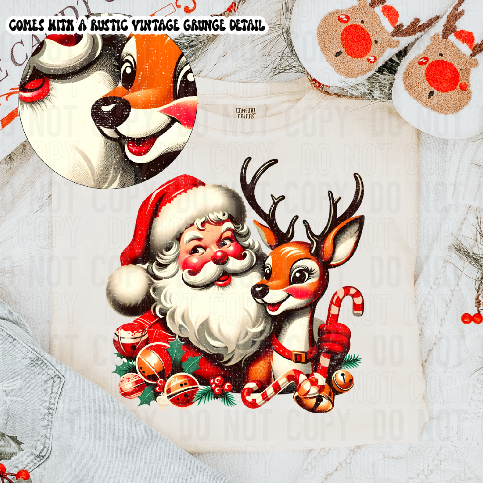 Vintage Santa Grunge – Earthline Customs