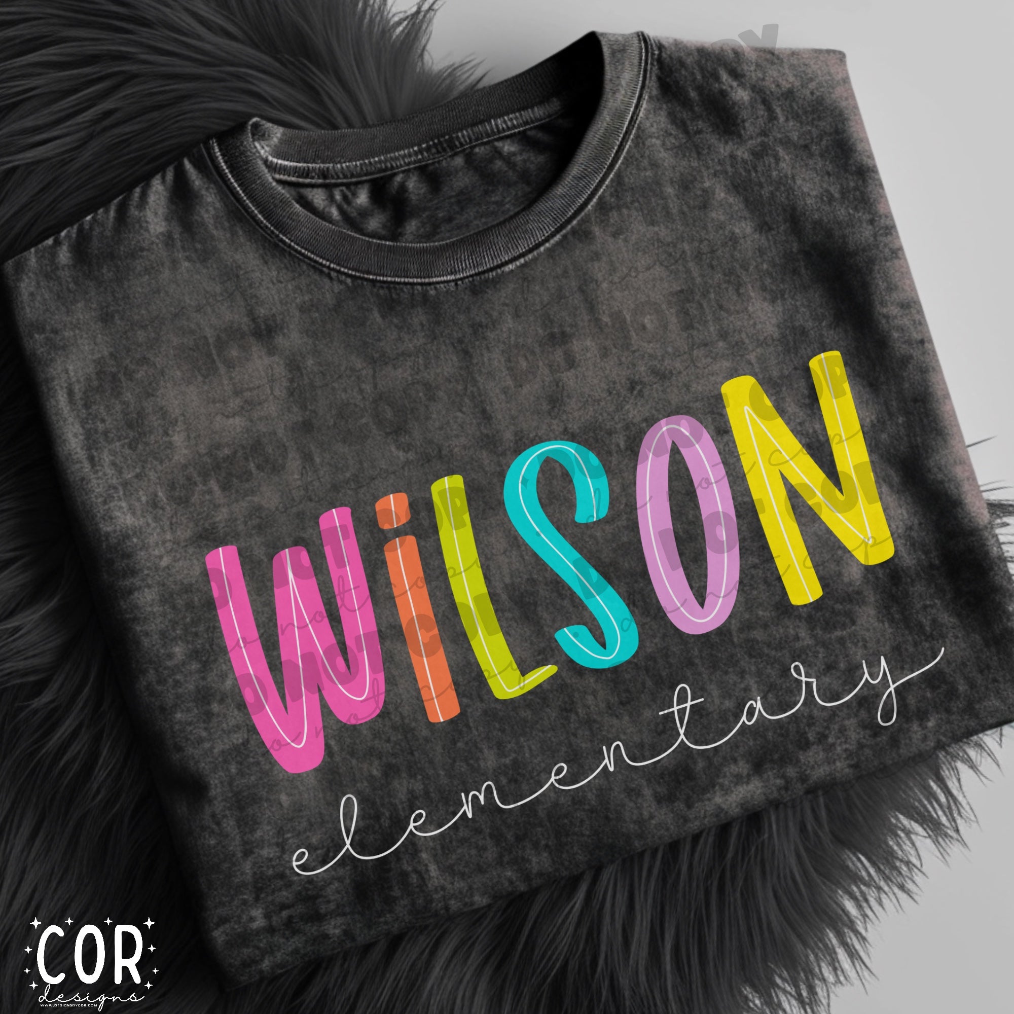 Wilson Colorful Letters – Earthline Customs