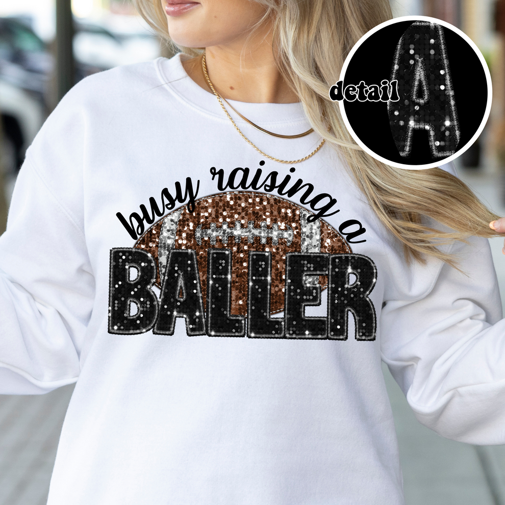 Busy raising a baller (Football) – Earthline Customs