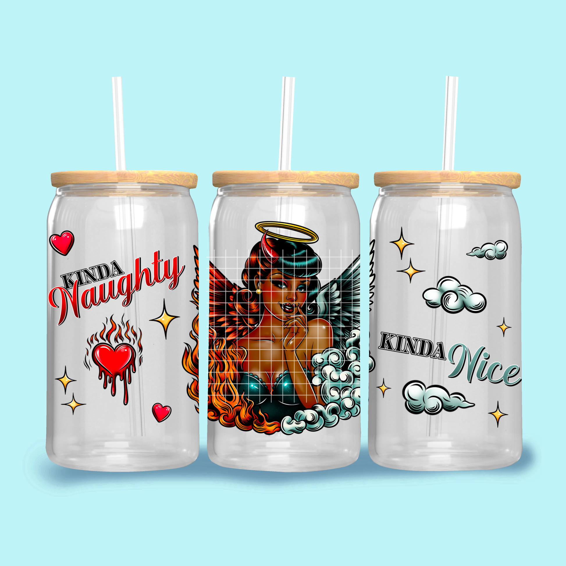 Kinda Naughty Kinda Nice - UV Libby Wrap – Earthline Customs