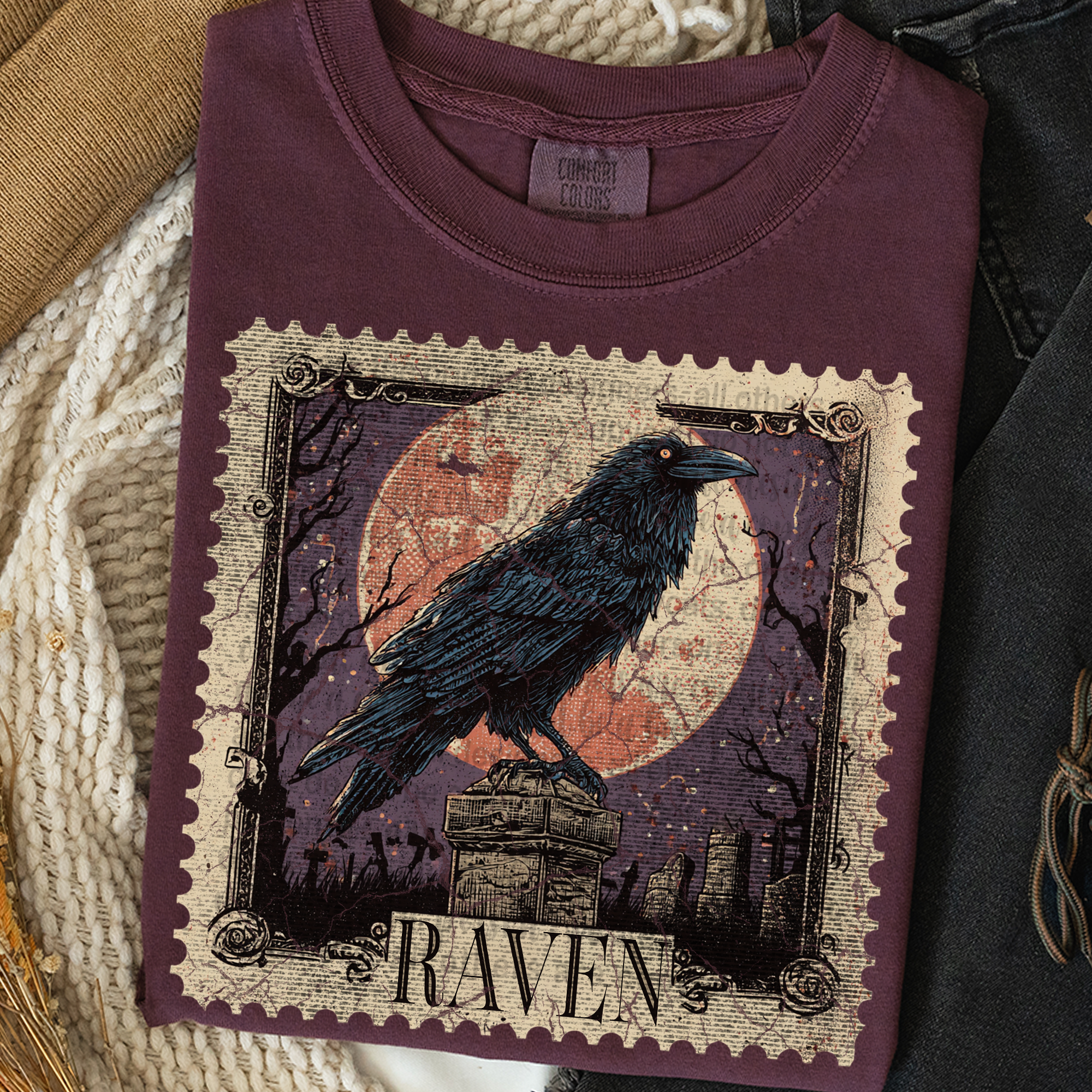 Raven Stamp – Earthline Customs