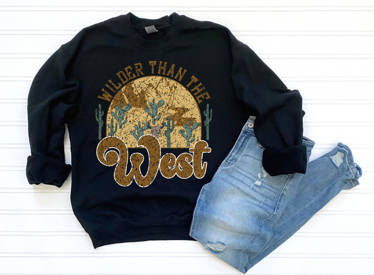 Wilder Than The West - DTF Transfer – Earthline Customs